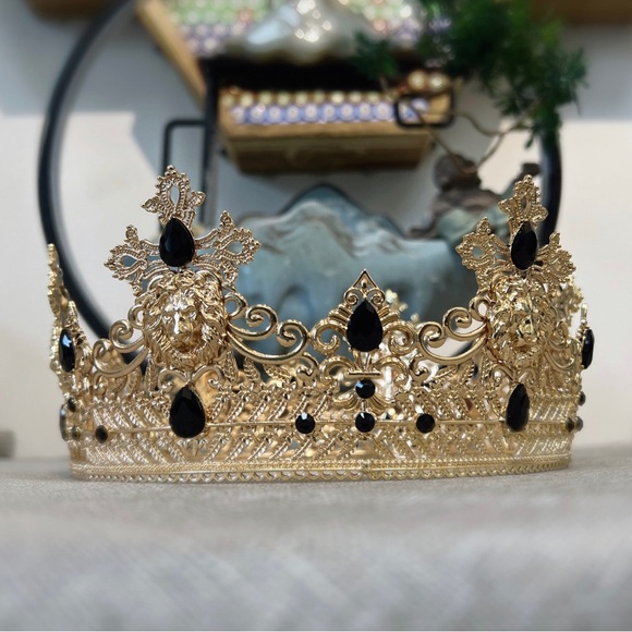 Handmade | Accessories | Vintage Wedding King Crown For Groomsmen ...